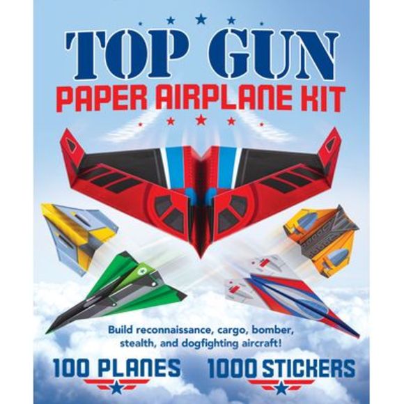 Publications International Ltd | Other | Top Gun Paper Airplane Kit ...